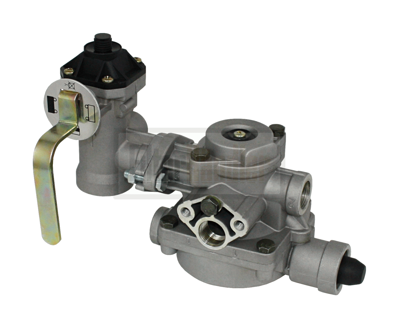 Anhängerbremsventil mit Bremskraftregler 77,35€